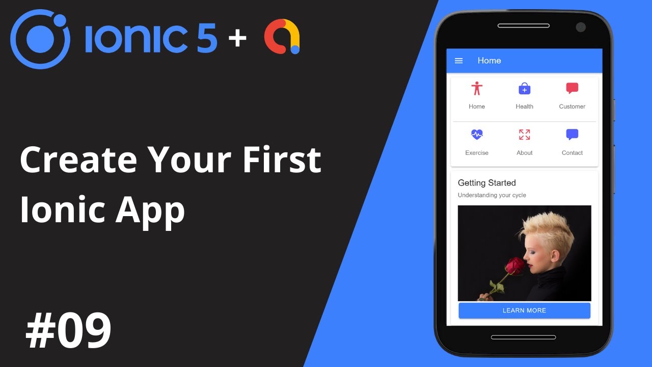 Ionic 5 Tutorial #9 - Create Your First Ionic App