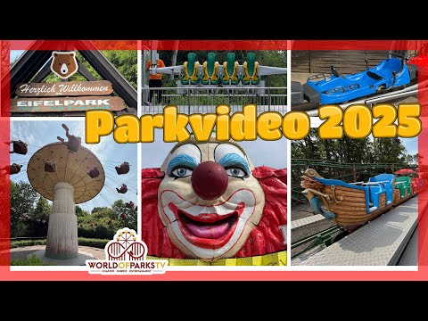 Eifelpark Gondorf 2025 - Toller Familien Freizeitpark - Achterbahnen & Fahrgeschäfte (Parkvideo)