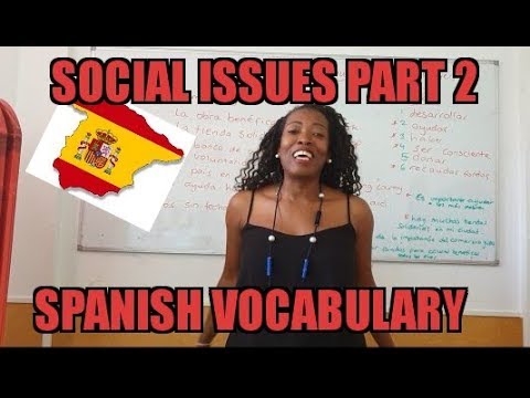 Vocabulary for GCSE Spanish Global issues