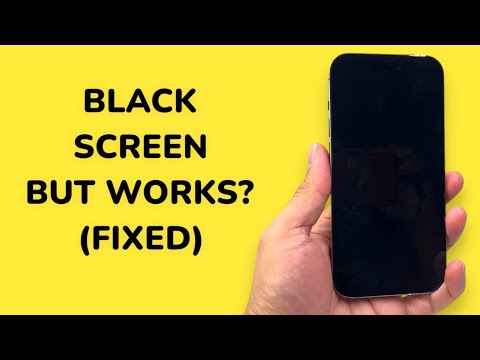 How To Fix iPhone Black Screen But Still Works?