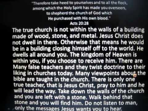 The True Church | Yeshua (Jesus Christ) The One True God