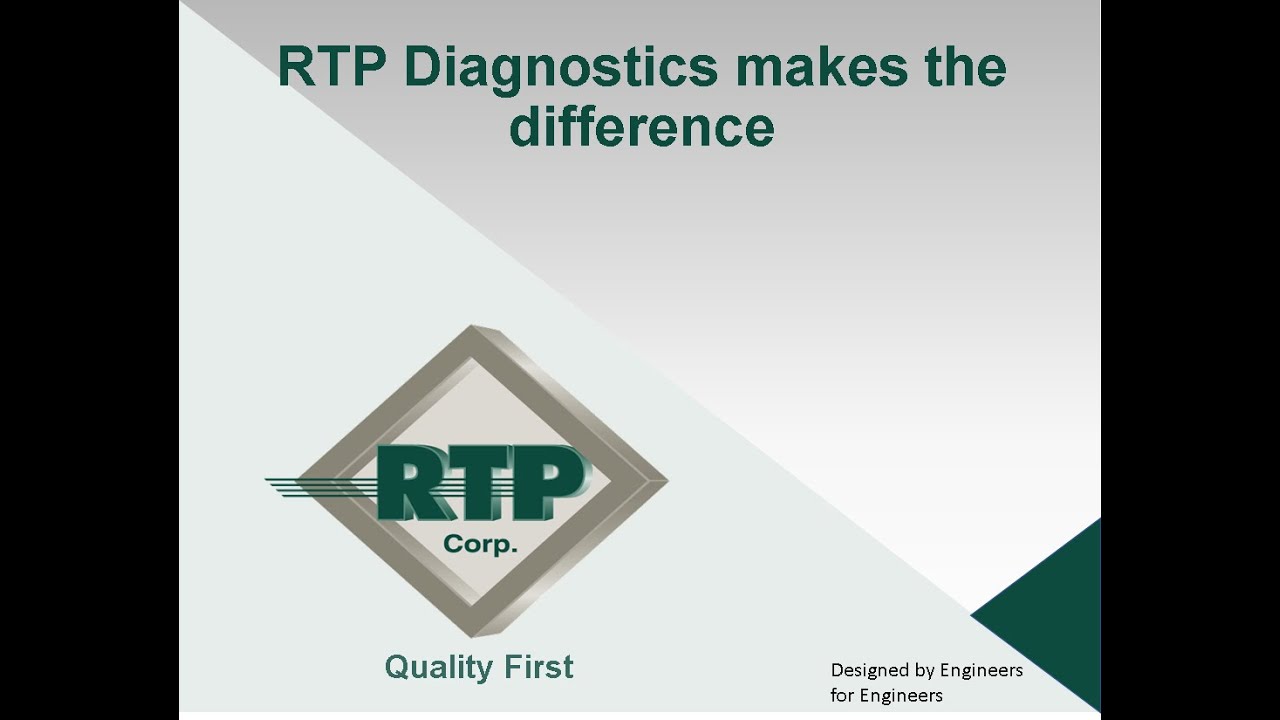 RTP3000 4 Diagnostics