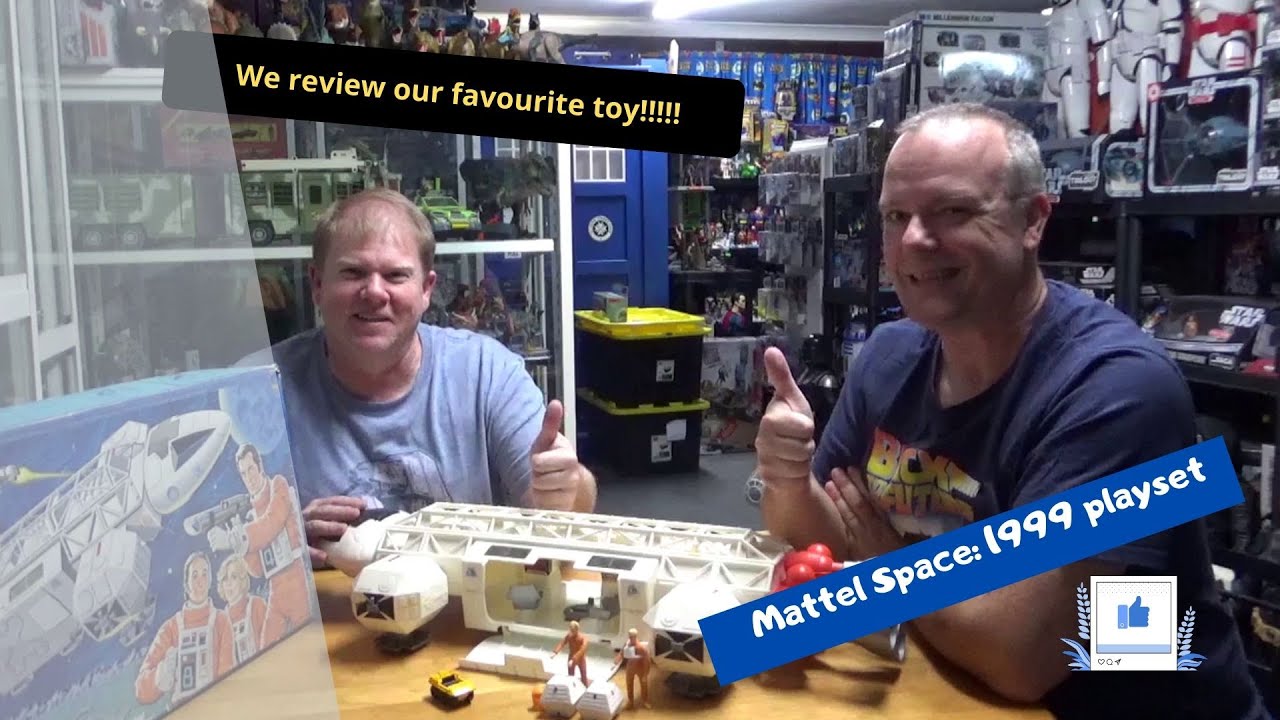 Mattel Space 1999 Eagle one playset chat and review