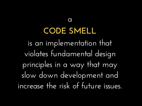 What's That Smell? Tidying Up Our Test Code