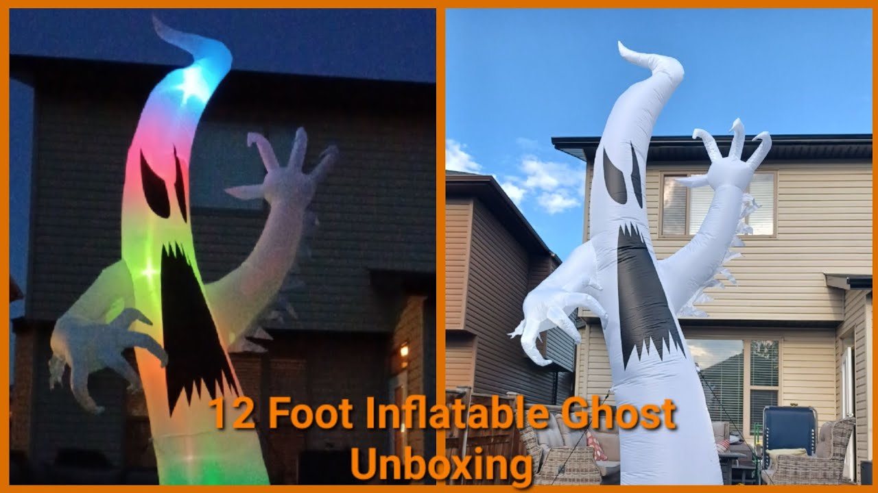 12 Foot Inflatable Ghost Unboxing