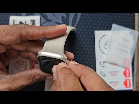 Apple Watch Screen Guard installation video. POPIO