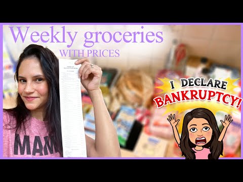 WEEKLY GROCERIES IN PRAGUE // Prices in CZK, USD AND EUR