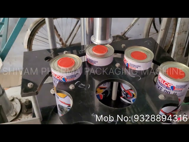 AUTOMATIC CAP PRESSING MACHINE - automatic single head cap pressing ...