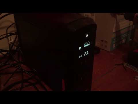 CyberPower CP1500PFCLCD battery test