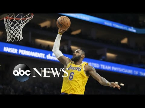 LeBron James crowned new NBA all-time scoring king | Nightline