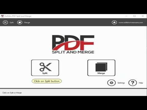 How to Split PDF File