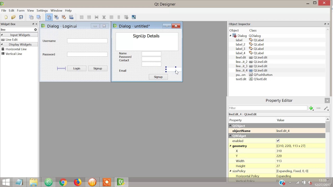 Python & PyQt4 Project Part-2