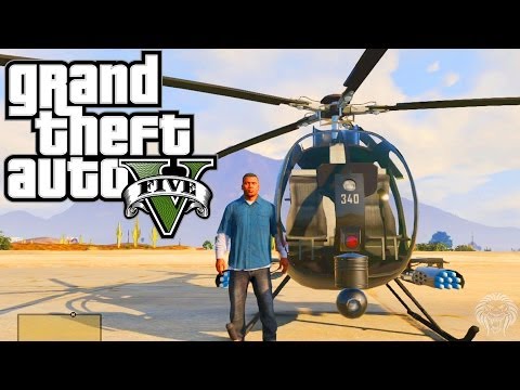 GTA 5: Spawn Buzzard Helicopter CHEAT! Xbox & PlayStation Tutorial Guide (Grand Theft Auto V)