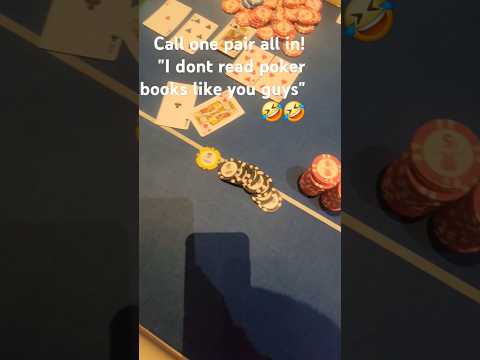 Call all in AK is dangerous! #pokershorts #poker #vegas #money #go#gambling #gaming #og #slowroll