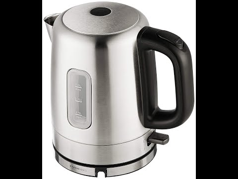 AmazonBasics Stainless Steel Portable Electric Hot Water Kettle
