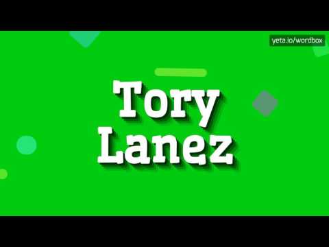 TORY LANEZ - HOW TO PRONOUNCE IT!? (HIGH QUALITY VOICE)
