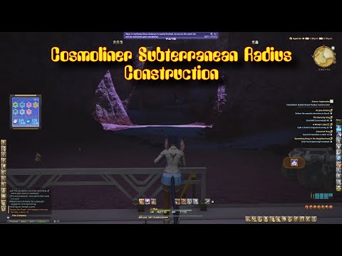 FFXIV Cosmic Exploration: Cosmoliner Subterranean Construction non-FATE on Hyperion - Tunnel Surfing
