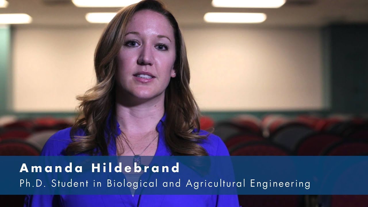 Amanda Hildebrand: Ph.D. Student in Biological and Agricultural Engineering
