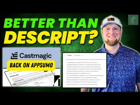 Is Castmagic Worth It in 2025? Honest AppSumo Review (Better Than Alphana?)