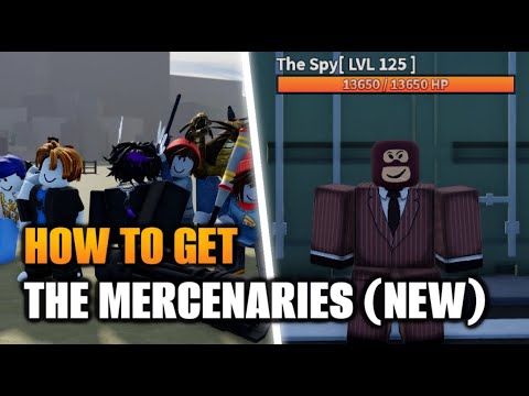 (AUT) How to get The Mercenaries, The Spy Location, Skaidev Location | A Universal Time Roblox