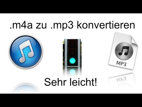 .m4a zu .mp3 konvertieren