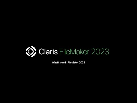 What's new in FileMaker 2023