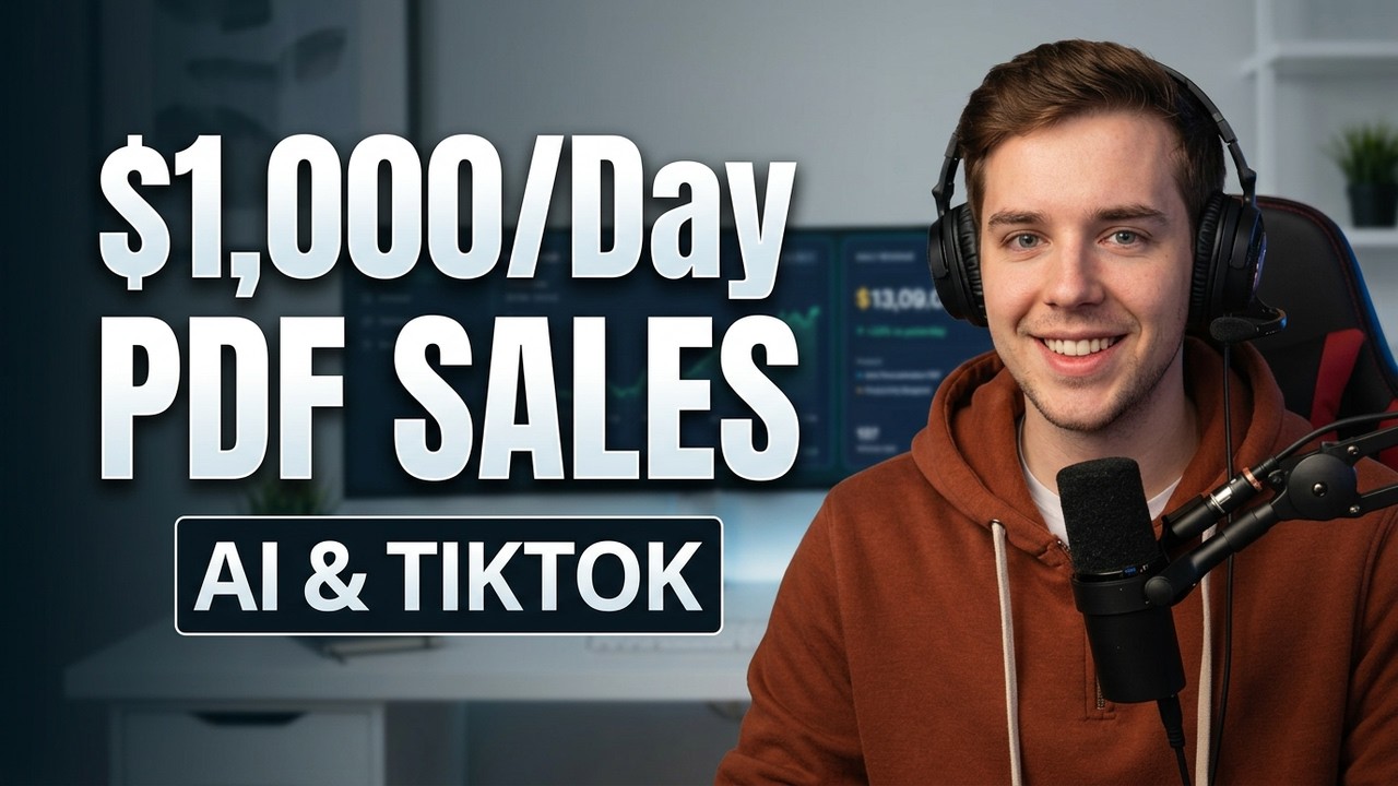 How I Turn PDFs Into Daily Sales Using TikTok (Simple Strategy)
