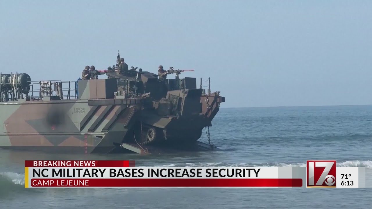 Military bases in NC increase security
