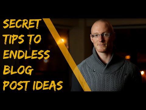Blog Post Ideas - 💡 - Simple Tips To Help You Come Up With Endless Blog Post Ideas ✍