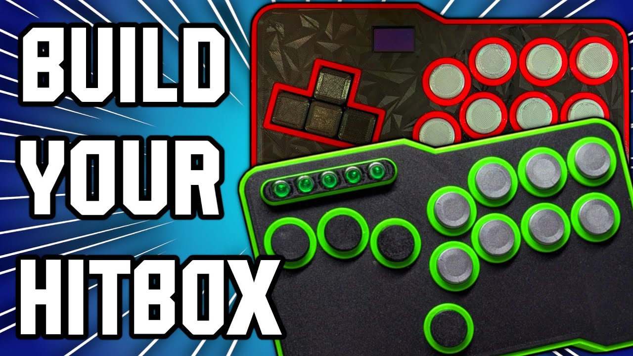 I Built a 3D Printed Hitbox Controller and YOU can too!