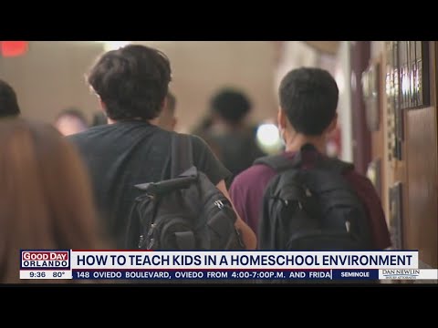 How to teach kids in a homeschool environment