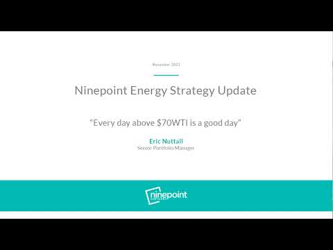 Eric Nuttall - Oil & Energy Market Update - November 29, 2021