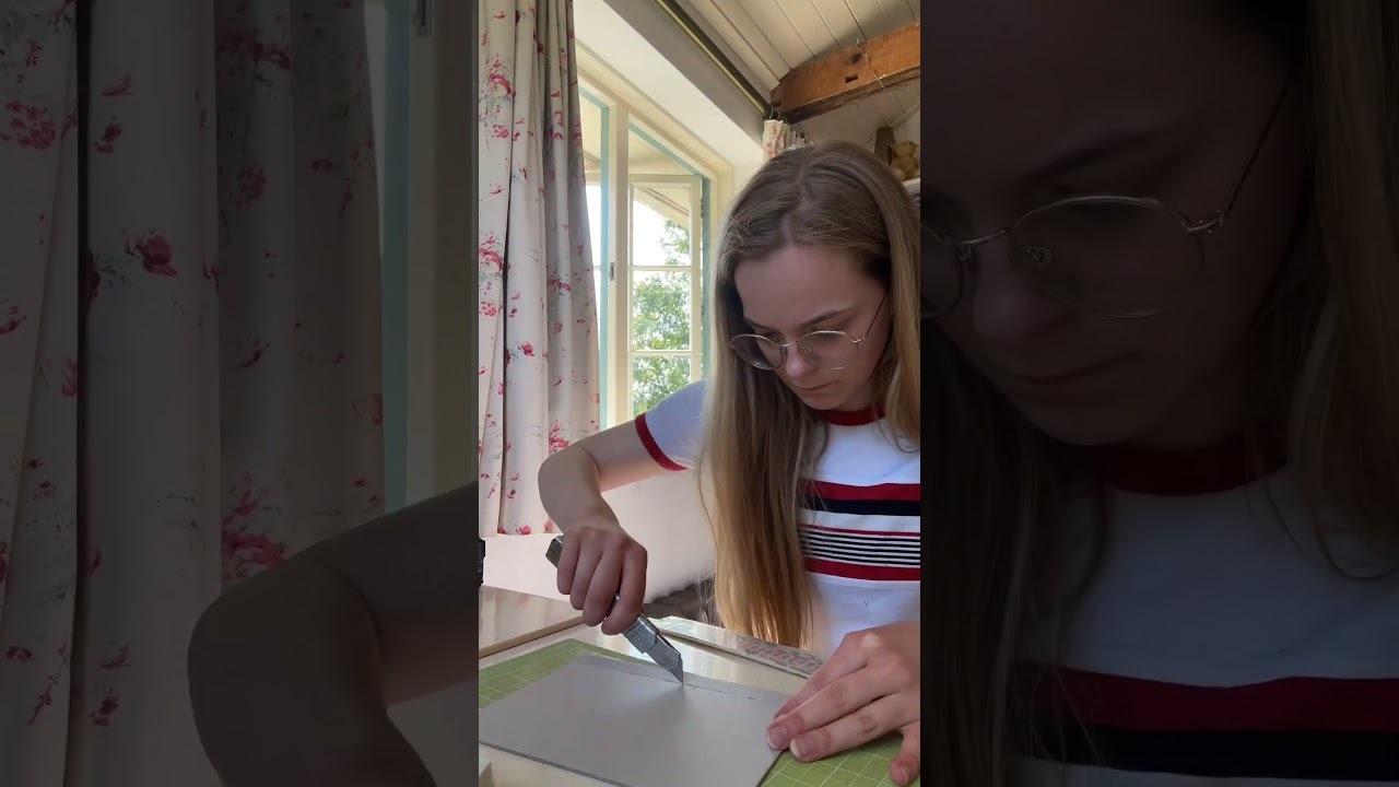 I tried book binding!