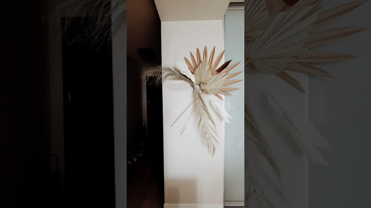 Create a Dried Floral Wallart with Me