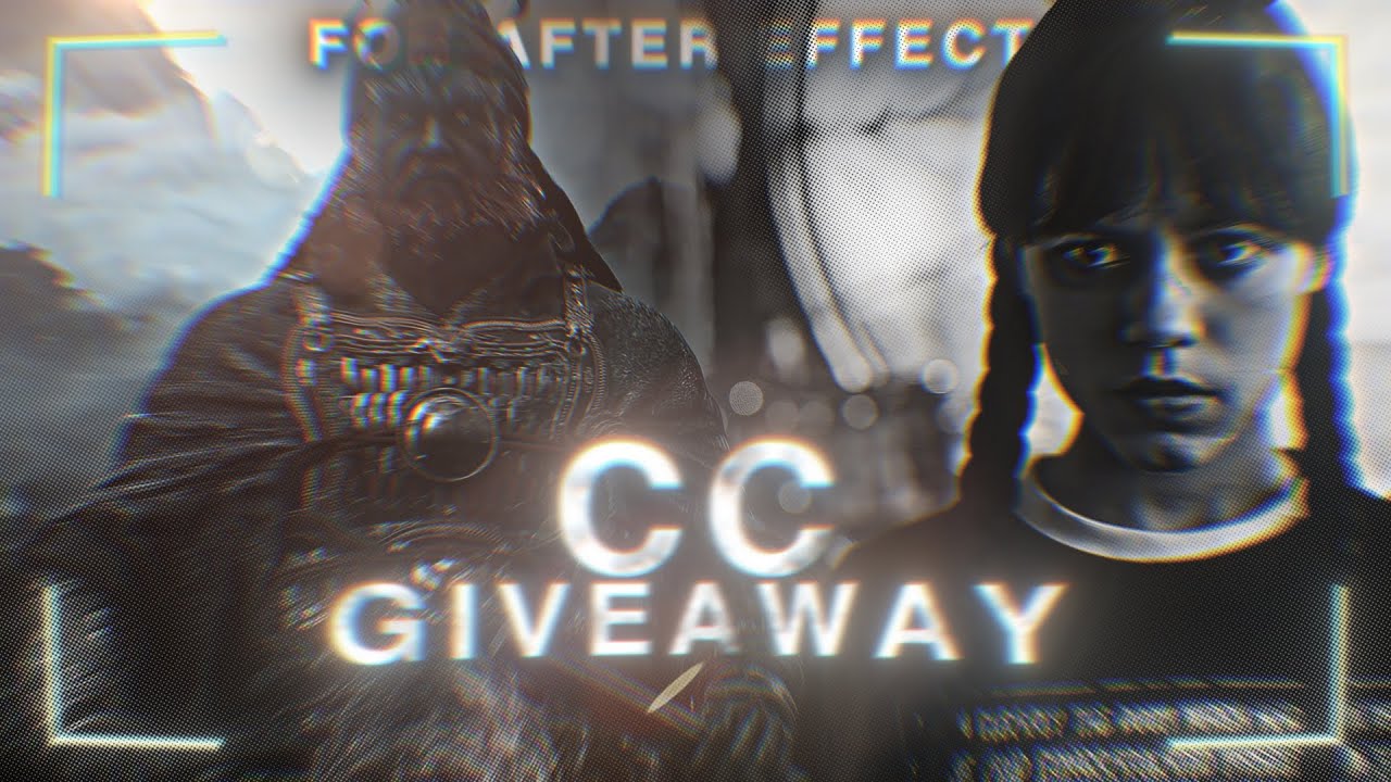 FREE CC GIVEAWAY FOR AFTER EFFECTS 🎁🔥