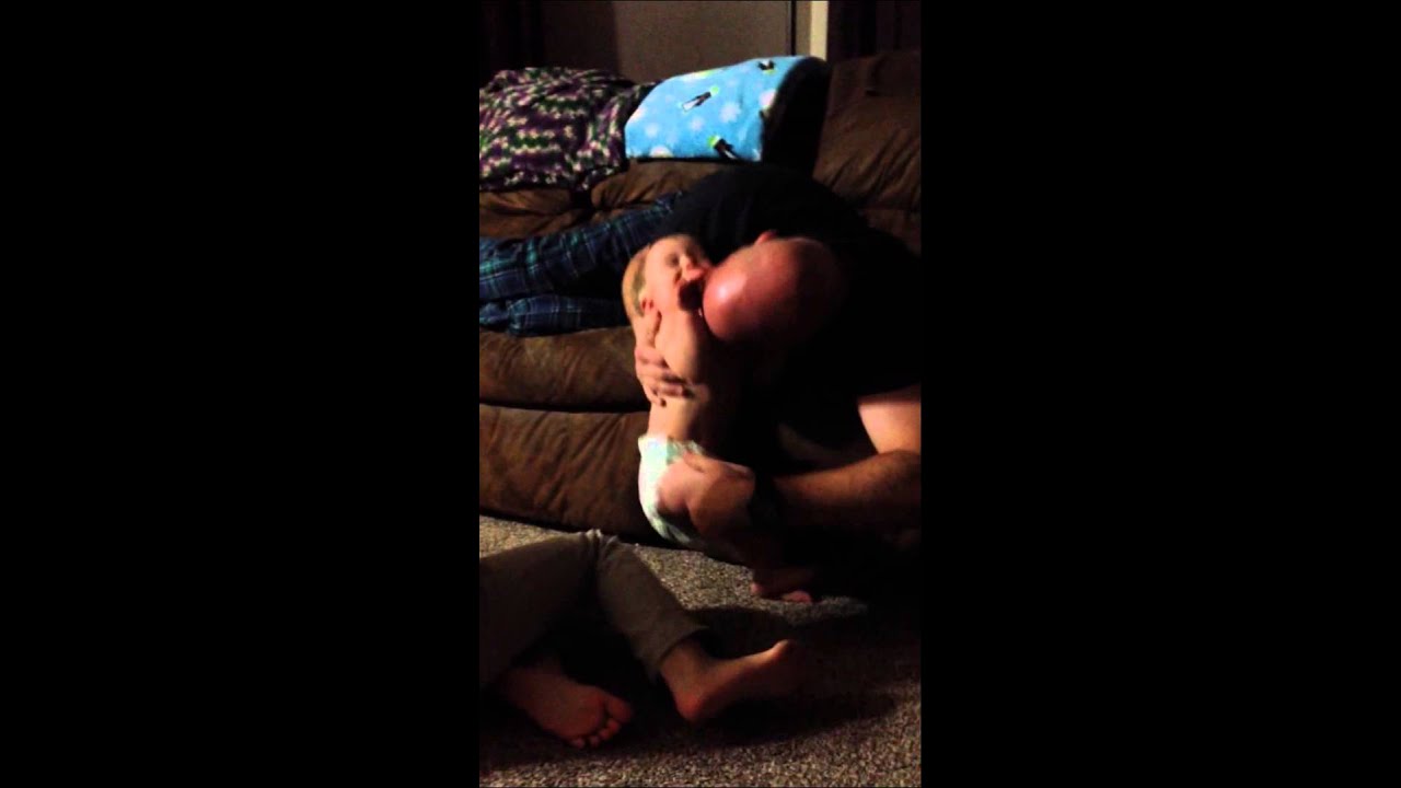 Ava belly laughing
