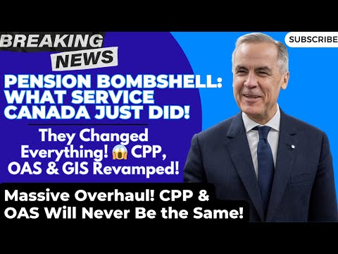"Big Changes Coming! Service Canada Revamps CPP, OAS & GIS Benefits – What Seniors Need to Know!"
