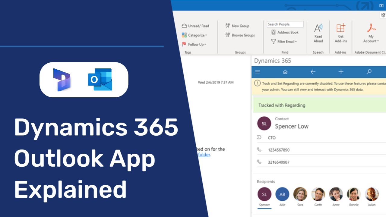 Dynamics 365 Outlook App explained