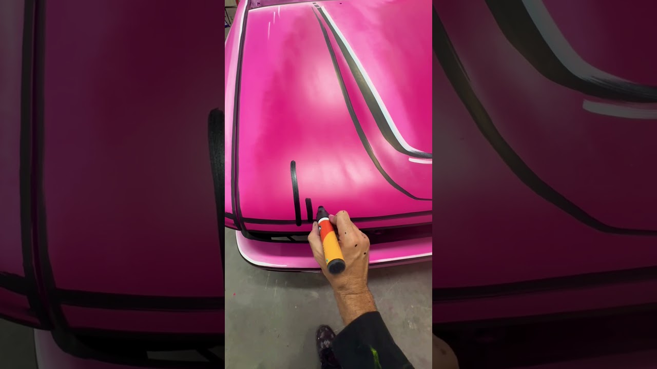 #kbmer #graffiti #manga #toyota #truck #carart #cartoon #lines #painting #art