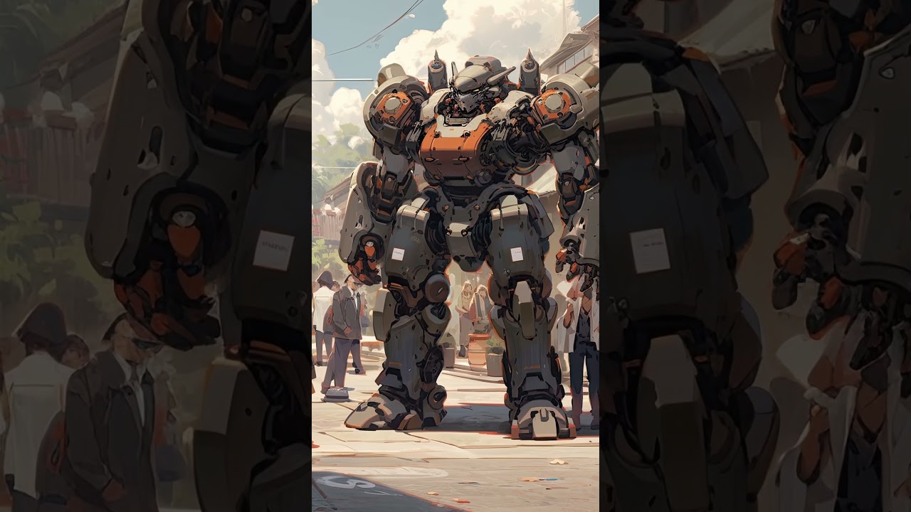 Fuel Your Imagination! Daily AI Mecha, Robot, Cyborg Inspiration: Dieselpunk Robots!