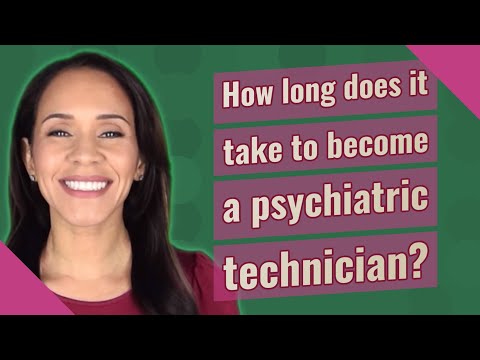 How long does it take to become a psychiatric technician?