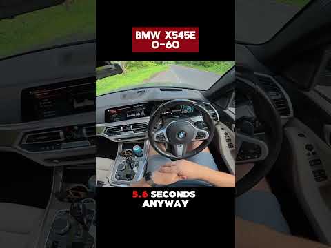 BMW X5 45E - 0-60 TEST!!