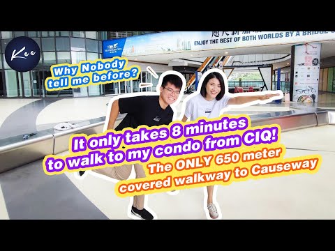 【LIVE】R&F Princess Cove 富力公主湾! 走路到 CIQ 新柔关卡! Covered Walkway only takes 8 minutes! only 650 meter!