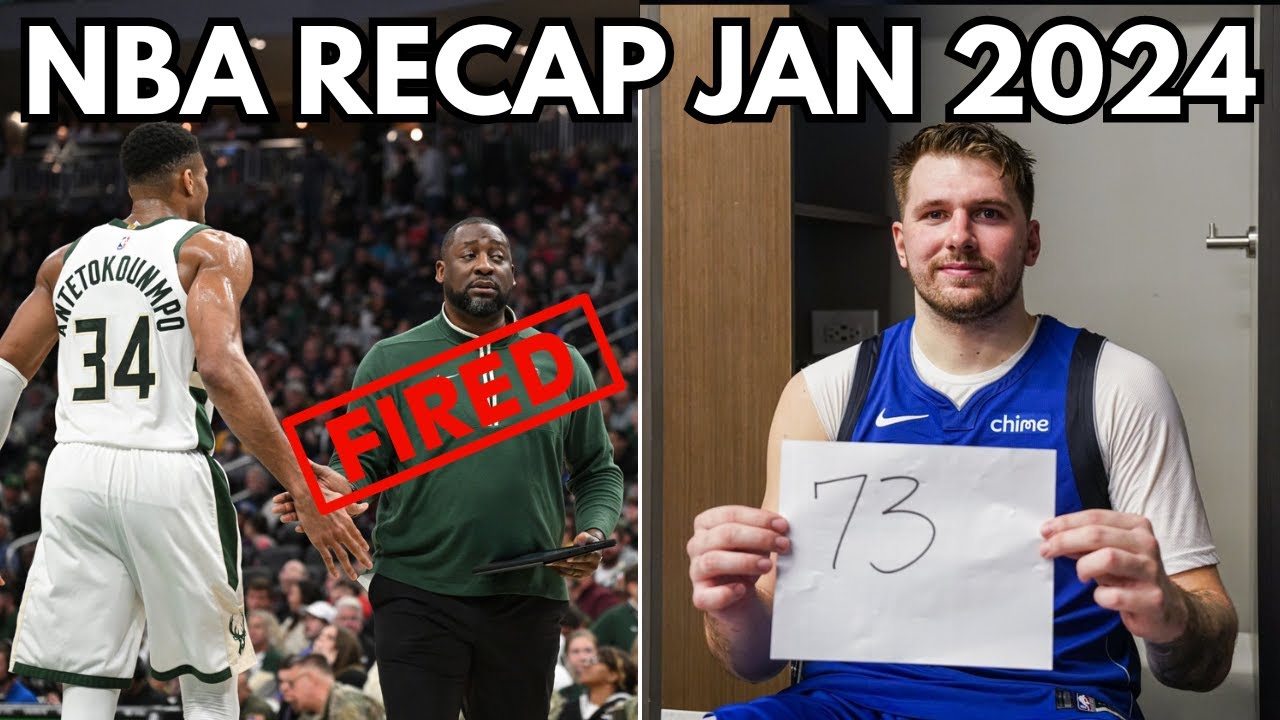 NBA RECAP JANUARY 2024