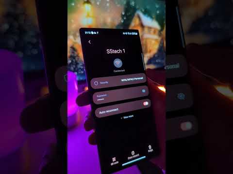 View WIFI password On Samsung 🟣 #samsunghack