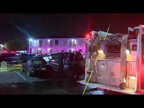 Studio 6 motel catches fire on the northeast side
