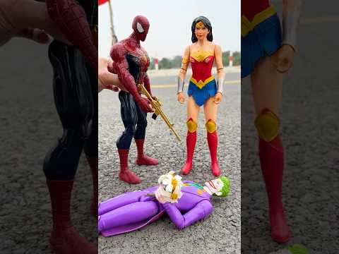 Joker is not your flower | Marvel Toys #marvel #spiderman