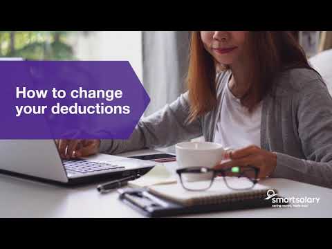 Changing your salary packaging deductions