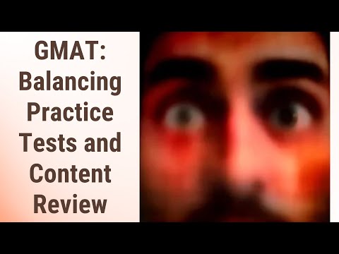 Balancing Act: Mastering GMAT Practice Tests with Content Review