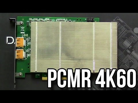 PCMR 4K 60FPS CAPTURE CARD // Datapath VisionSC-DP2 Review